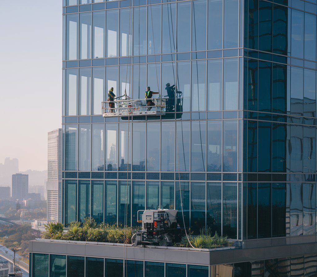 Shine Bright with High-Rise Window Cleaning and Care - Ryak Cleaning
